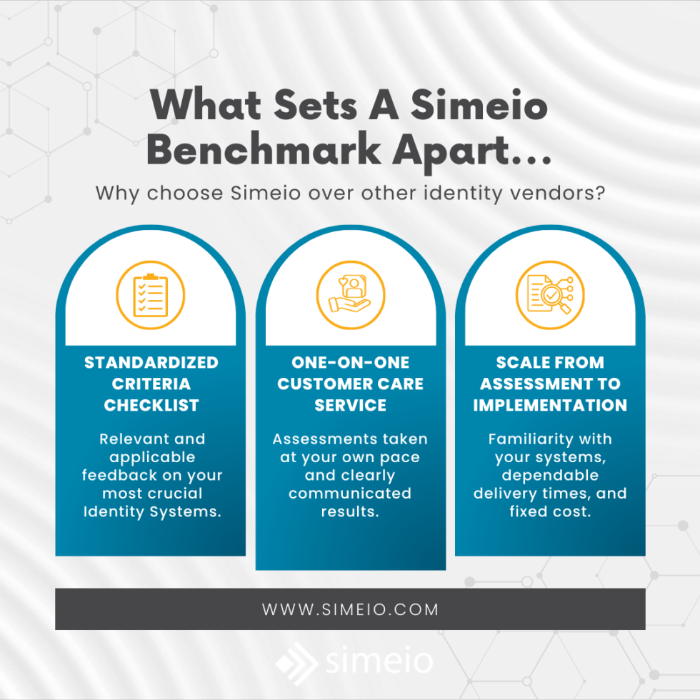 Infographic - What Sets A Simeio Benchmark Apart? - Simeio